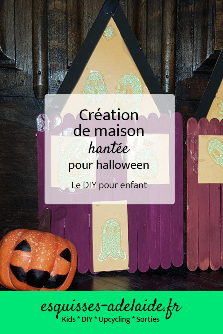 Création d'une maison fantôme : DIY Halloween - Esquisses d'Adélaïde