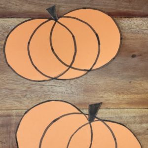 Graphisme sur citrouille Halloween - Esquisses d'Adélaïde